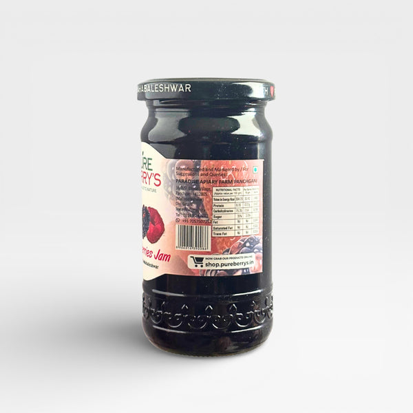 Pureberrys Three Berry Jam More Than 60% Whole Berries – Pure Berrys